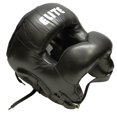 Amber Elite No Contact Training Headgear Boxing Face Helmet Guard Black ...