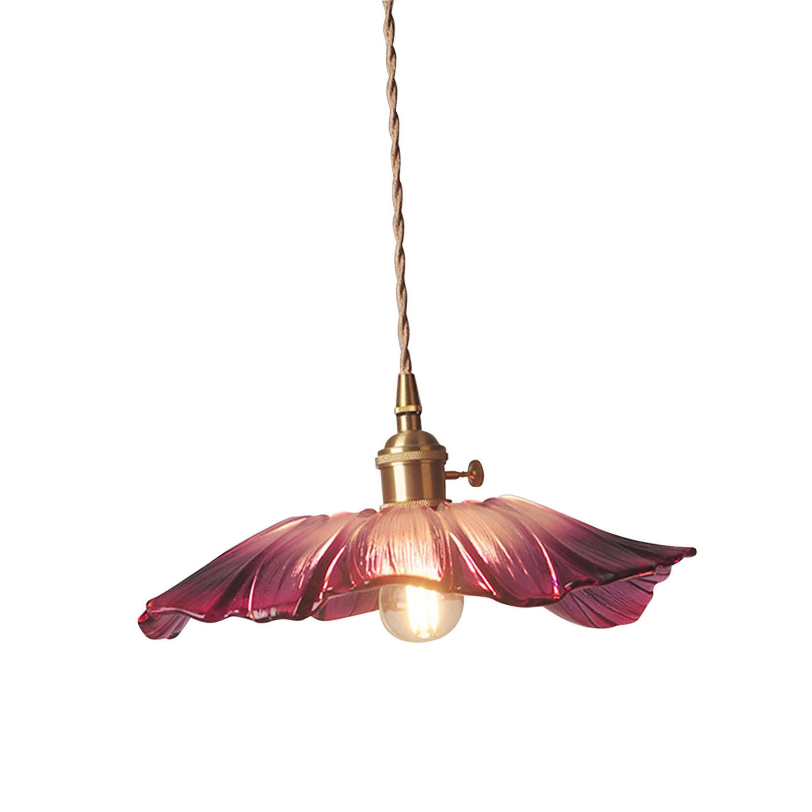 Click here for Meriglare Flower Pendant Light Flower Glass Hangin... prices