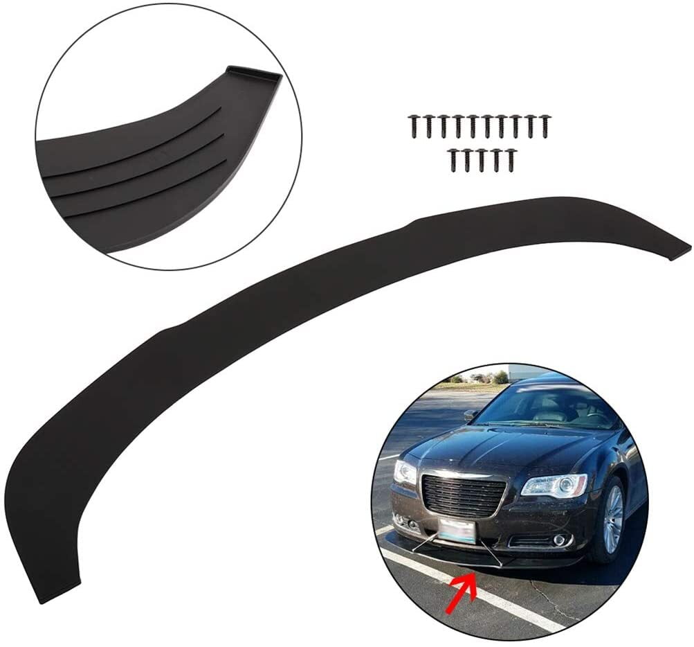 CCIYU Universal Front Lip Splitter Bumper PU fit for Most Cars ...