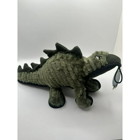 goDog Dinos T-Rex with Chew Guard Technology Durable Plush Squeaker Dog ...