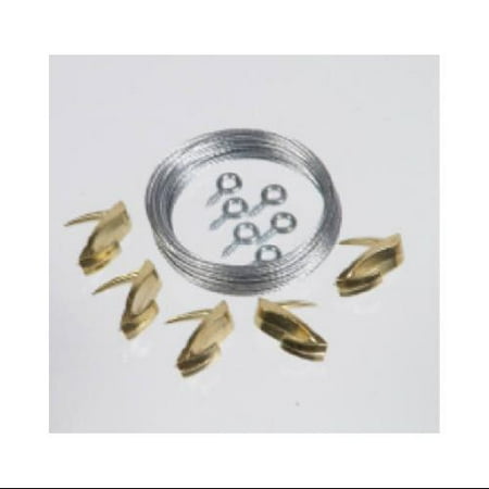 Hillman 122397 Cobra Large Wall Biter Picture Hook Hanging Kit 25LBS-60 ...
