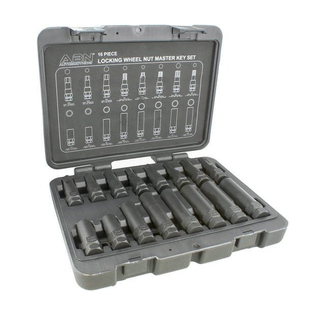Wheel Lock Removal Tool Kit Lug Nut Key Set Ã Â¢Ã Â Ã Â Lug Key Master ...