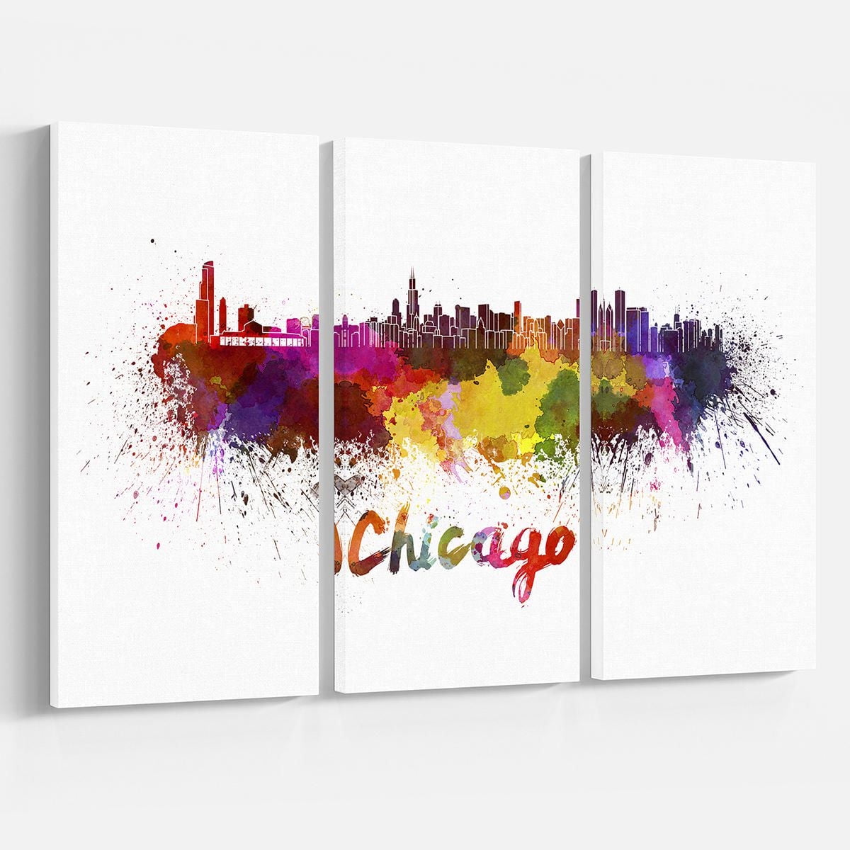 Click here for Designart Design Art Chicago Skyline Canvas Print... prices