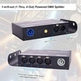 Pknight 4-Channel DMX and RDM Signal Splitter with Optical Isolation ...