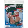 Teddy Bear Fun Stocking Felt Applique Kit, 18" Long - Walmart.com