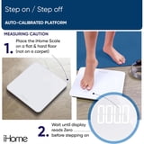 iHome Digital Battery Powered Bathroom Scale 397 lbs FSA and HSA ...