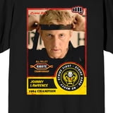 Cobra Kai Johnny Lawrence 1984 Champion Crew Neck Short Sleeve Men's ...