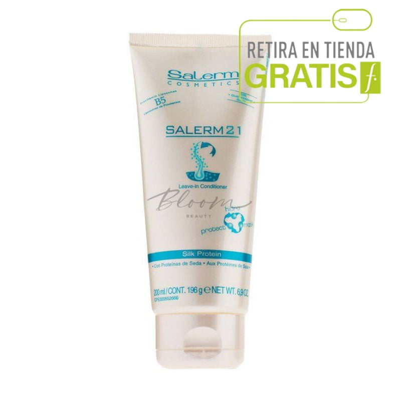 Crema capilar Salerm 21 Intensive con proteína de seda 200 ml | Bodega ...