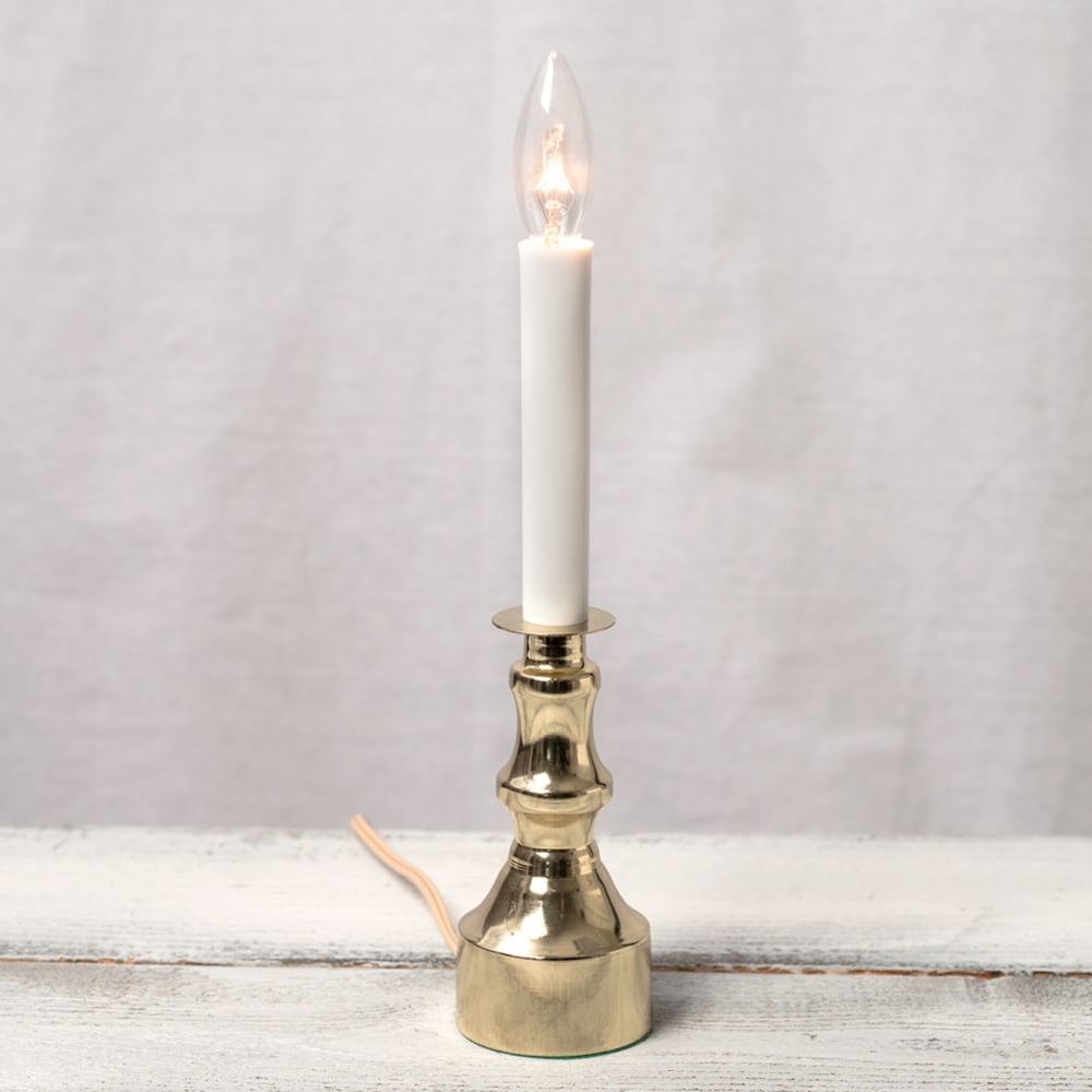 2 Pcs Event Decor Electric Welcome Candle Lamp With Large Metallic Gold 2-pcs-event-decor-electric-welcome-candle-lamp-with-large-metallic-gold