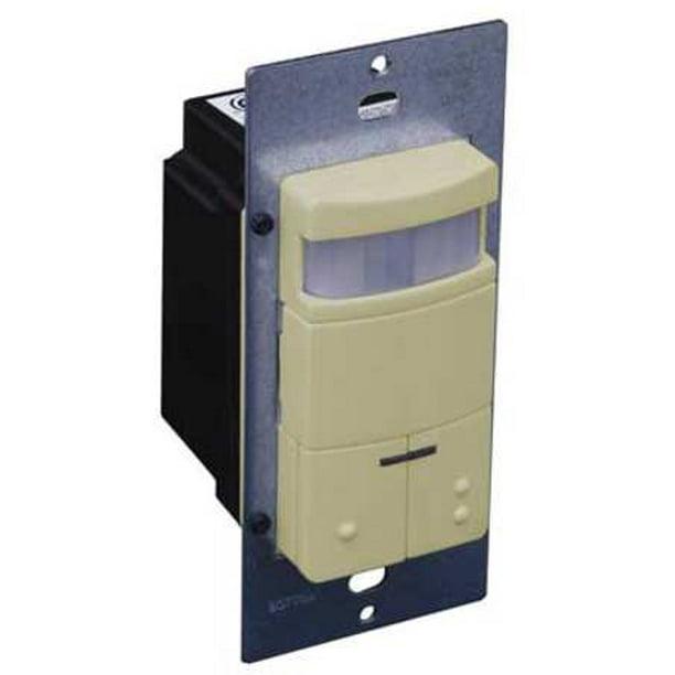Leviton ODS0D-IDI Dual-Relay, Decora Passive Infrared Wall Switch ...