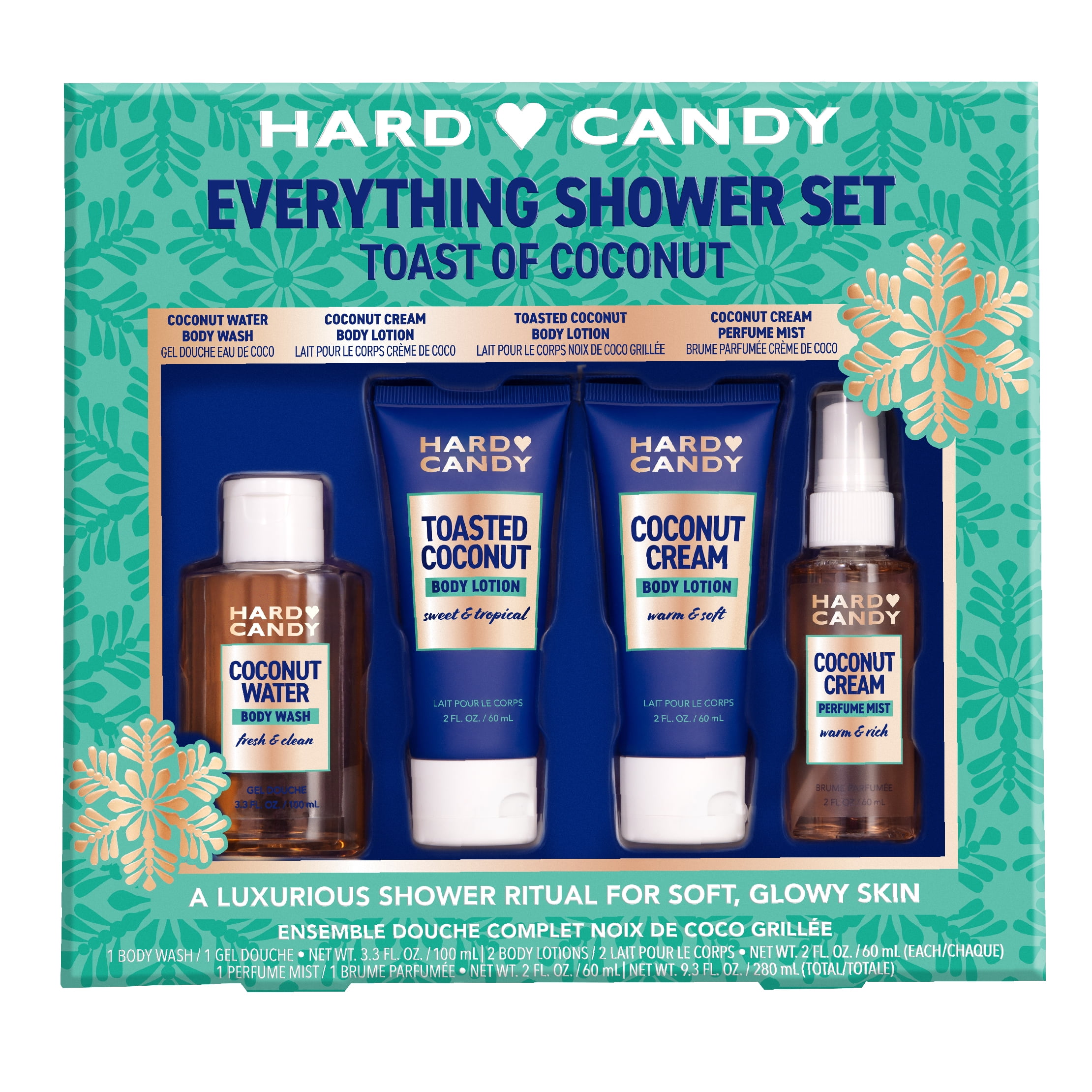 Hard Candy Toast of Coconut Everything Shower Gift Set – 4 Pieces ...