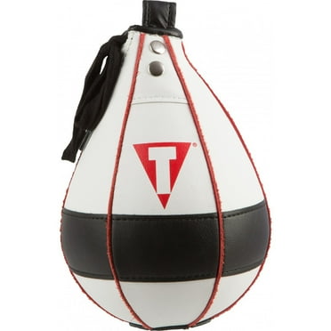 Title Boxing Gyro Balanced Leather Punch Training Speed Bag - Medium ...