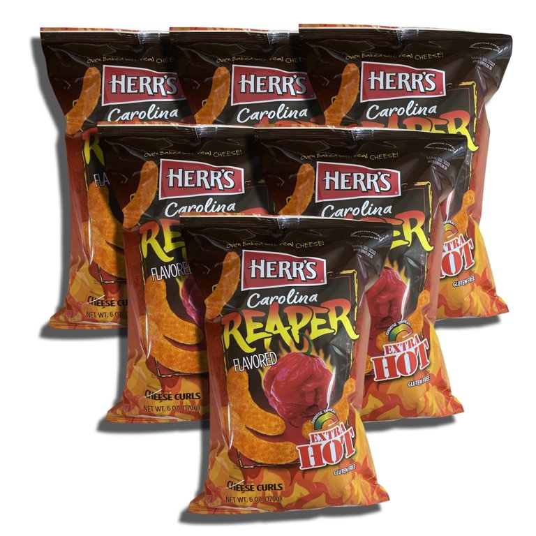 Herr's Carolina Reaper Puffs Scoville Discounts Selling | www ...