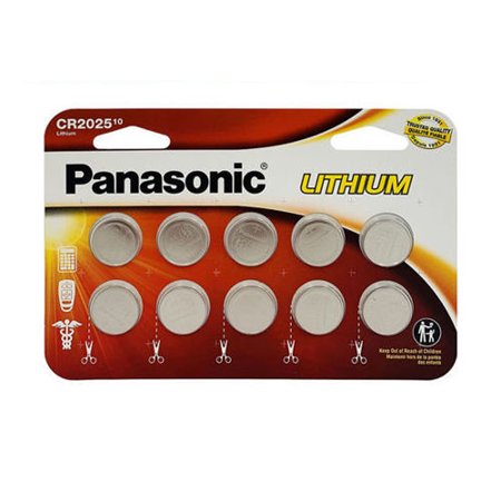 Panasonic CR2025 3.0 Volt Lithium Coin Cell Batteries – 10 BATTERIES | Walmart Canada