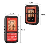 ThermoPro TP20BW Wireless Meat Thermometer, Dual Probe, Remote Temp ...