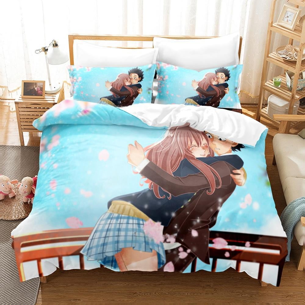 Click here for Yingd New Anime Film A Silent Voice Bedding Set Si... prices
