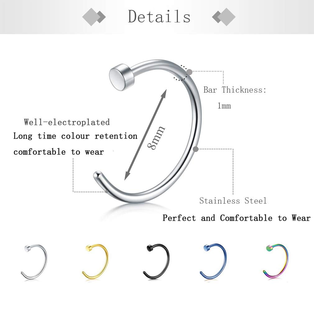 Lip Piercing Jewelry Types