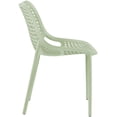 Meridian Furniture Mykonos Mint Outdoor Patio Dining Chair (Set of 4 ...