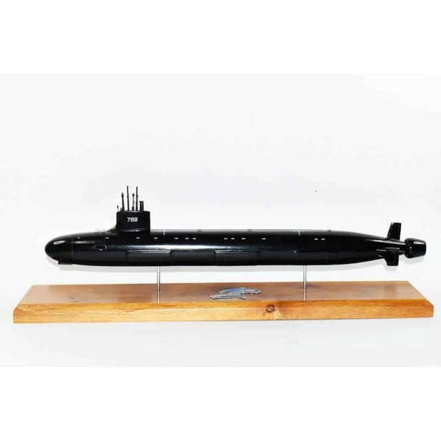 USS Colorado (SSN-788) Submarine Model,US Navy, 20 Scale Model,Mahogany ...