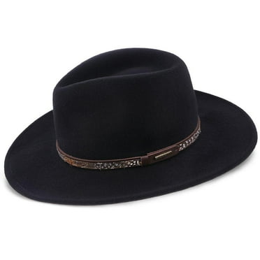 Stetson Yancy Wool Gambler Hat Outdoor - Walmart.com