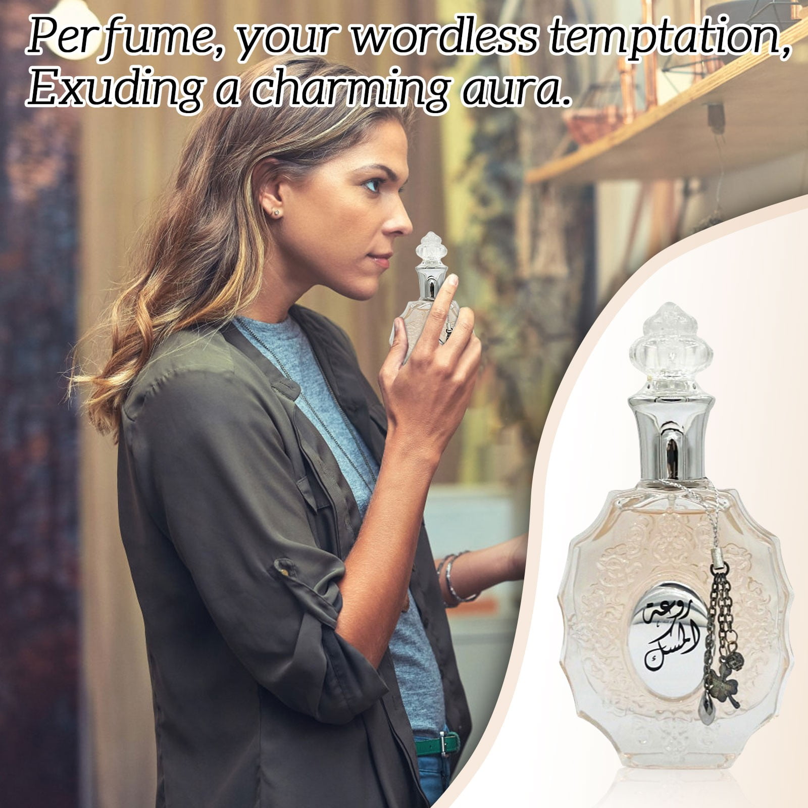 Perfume para hombres y mujeres, 100ml, Black Galloping Middle Arabia ...