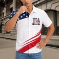 250 Anniversary USA Polo Shirt Patriotic Button Down Shirt Long Sleeve ...