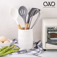 COOK WITH COLOR Silicone Kitchen Utensils Sets, Spatulas and Cooking ...