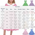 Amidoa Girls Summer Dresses Short Sleeve A-Line Button Twirly Dresses ...