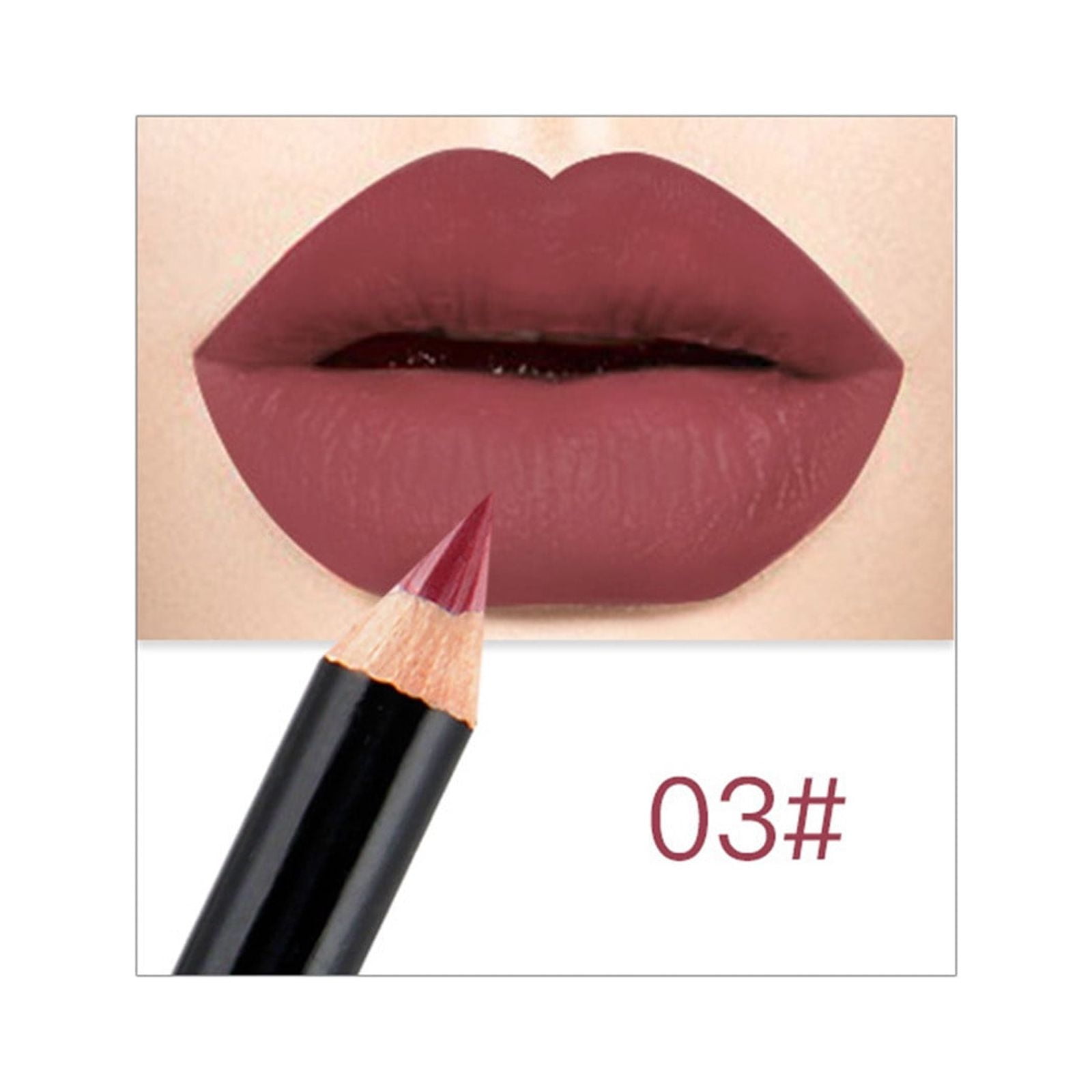 Fiudx Liquidación de ofertas flash Lápiz labial mate color piel Lápiz ...