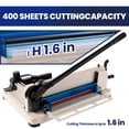 A4 paper cutter, 1.6-inch thick manual paper cutter, suitable for ...