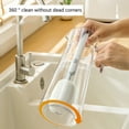 Detachable Sponge Brush Long Handle Design Safely Removes Stubborn ...