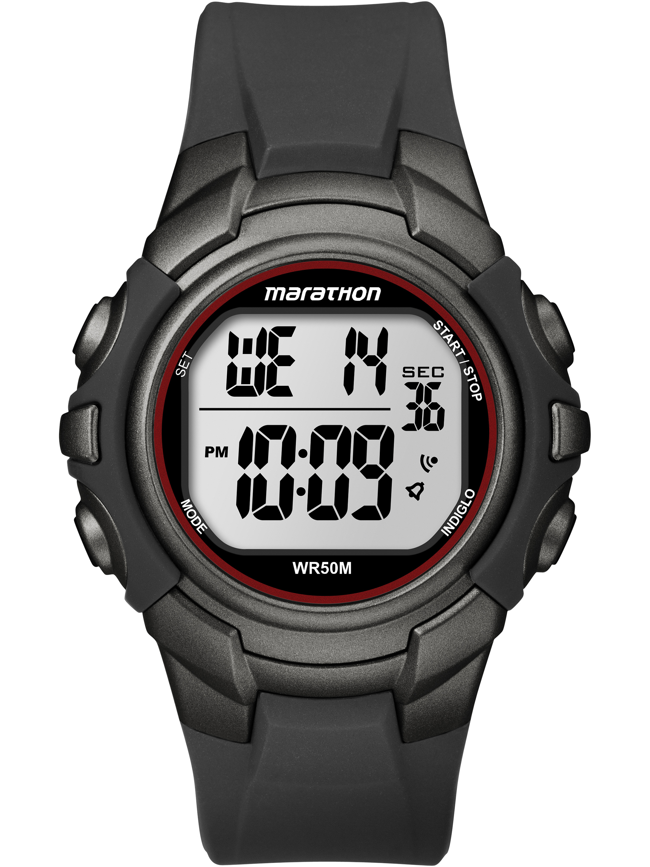 Timex Marathon Men s Digital Full Size Watch Black Resin Strap Timex Marathon Men s Digital Full Size Watch Black Resin Strap
