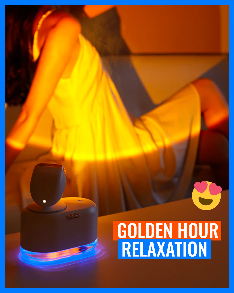 Sunset Lamp Air Humidifier - Walmart.com