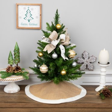 Northlight 20" Checkered White and Black Buffalo Plaid Mini Christmas ...