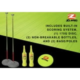 Zume Games Bottle Battle Disc-Throwing Outdoor Target Game for Ages Six ...