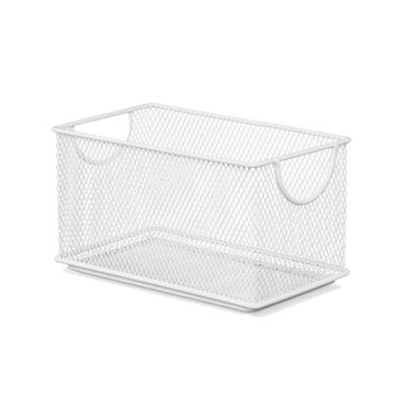 BirdRock Home 3pc Stackable Wire Storage Bins - Walmart.com