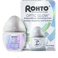 (3 pack) Rohto Optic Glow Whitening & Lubricant Eye Drops, Brightens ...