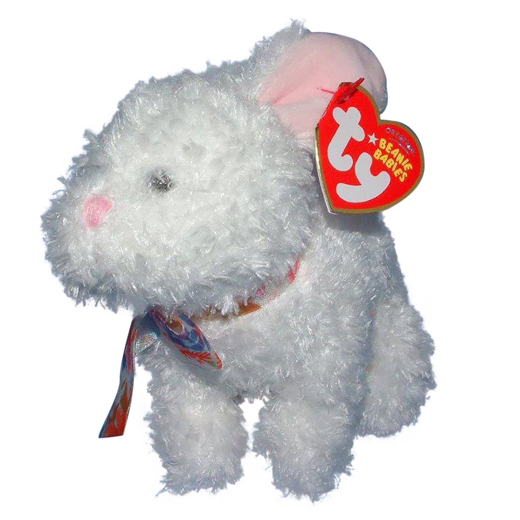 Ty Beanie Baby: Nibble the Bunny | Stuffed Animal | MWMT - Walmart.com
