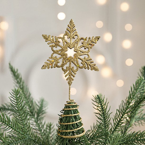 PHANY Christmas Tree Topper Star, 3D Hollow Star Christmas Tree Topper ...