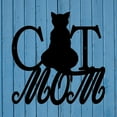 Pillars Customs Cat Mom Sign, Rustic Wall Art, Charming Metal Cat Sign ...