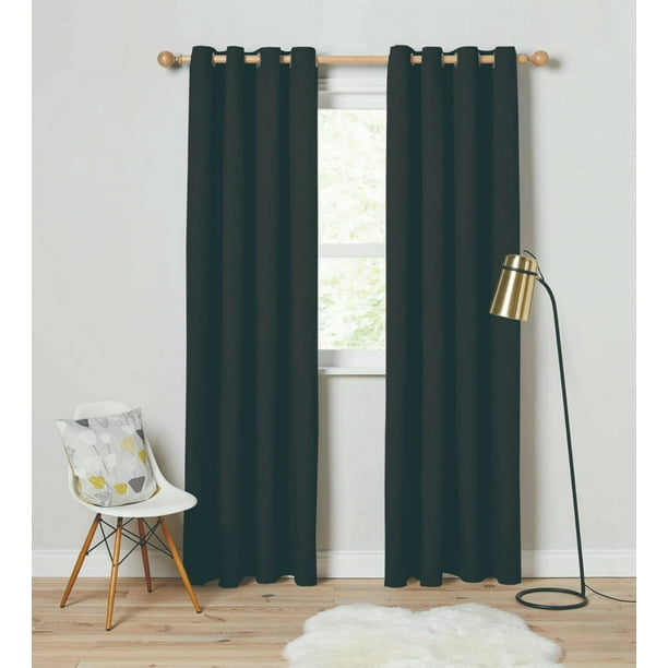 Cortina blackout 2.80m ancho x 2.50m alto en 2 paneles Zantelo blackout ...