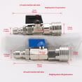 High Pressure Washer Valves 3/8 or 1/4inch Quick Connecting Fittings ...