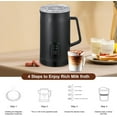 Beta House Electric Milk Frother and Steamer, 4-in-1 Foam Maker for ...