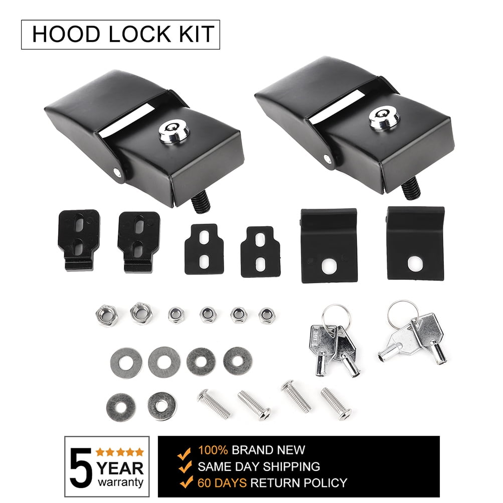 CCIYU Hood Catch Lock Latch Bracket Holder Fits for 2007-2018 for Jeep ...