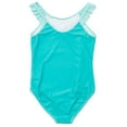 Disney Princess Jasmine Little Girls One Piece Bathing Suit Green 5 ...