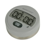 Mainstays Digital Kitchen Timer, Magnetic Countdown Count up Timer with ...