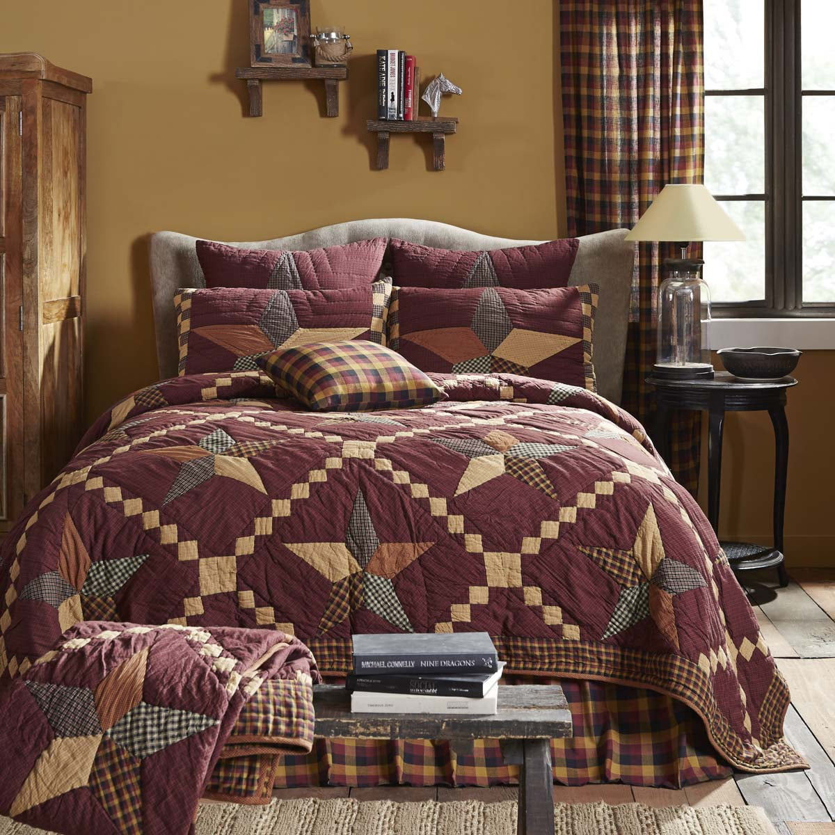 Folkways Star Quilt by VHC Brands - Walmart.com