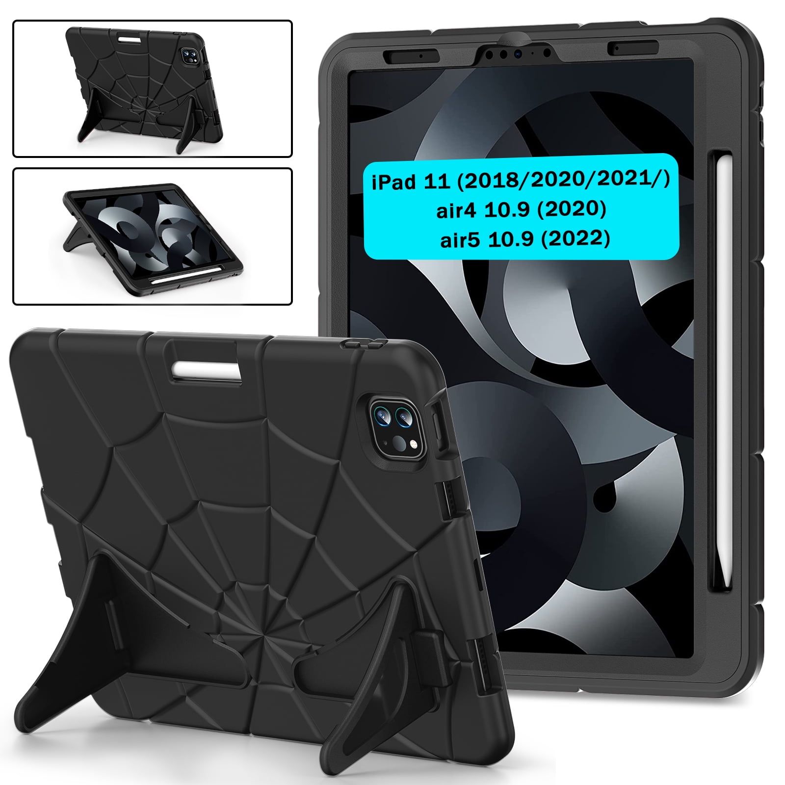 ELEHOLD for iPad Pro 11 inch Rugged Case, Cute Cartoon Kids Friendly ...