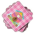 Easter Rabbits House Foam Coaster Set of 4 - Walmart.com