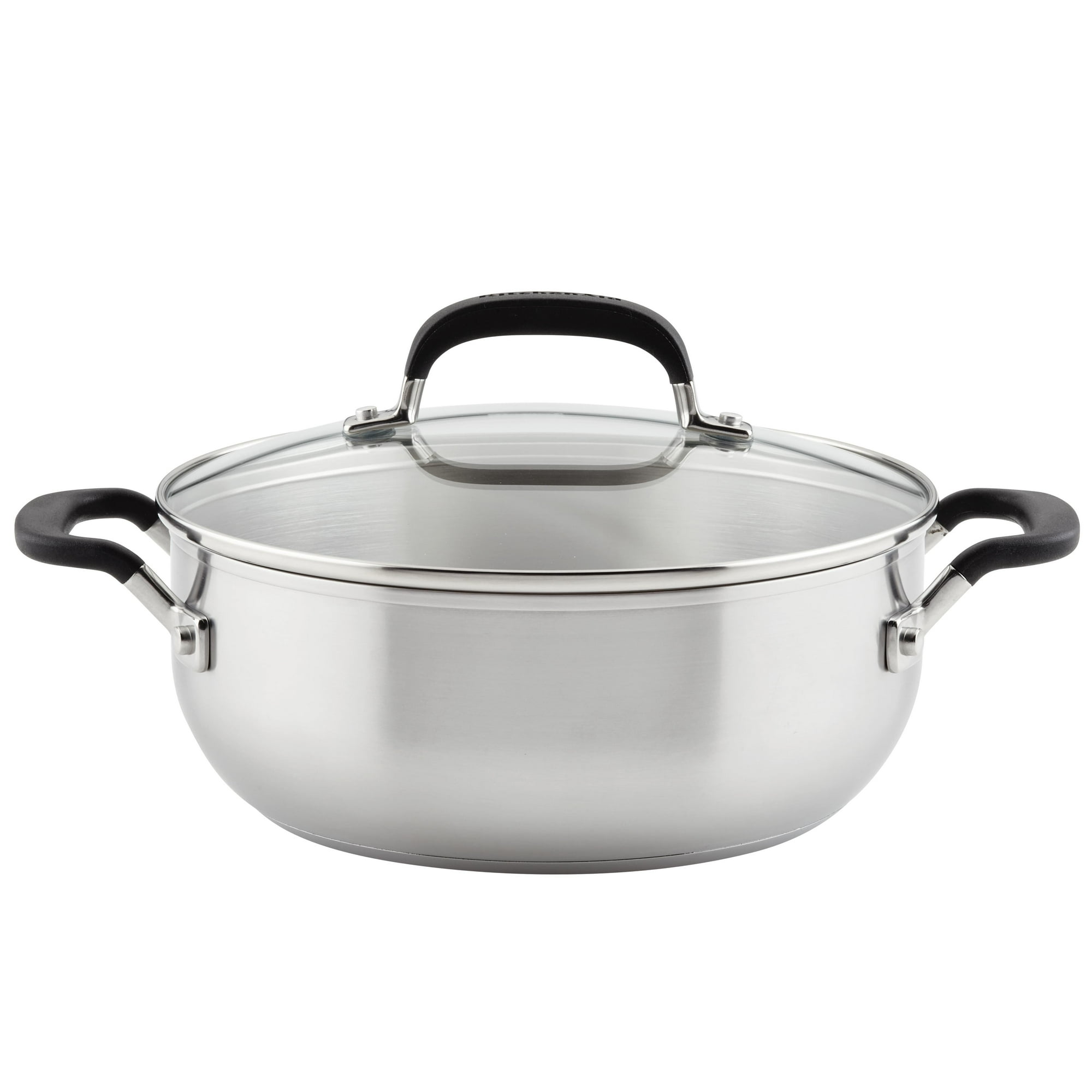 Click here for Kitchenaid Stainless Steel Casserole With Lid  4-Q... prices
